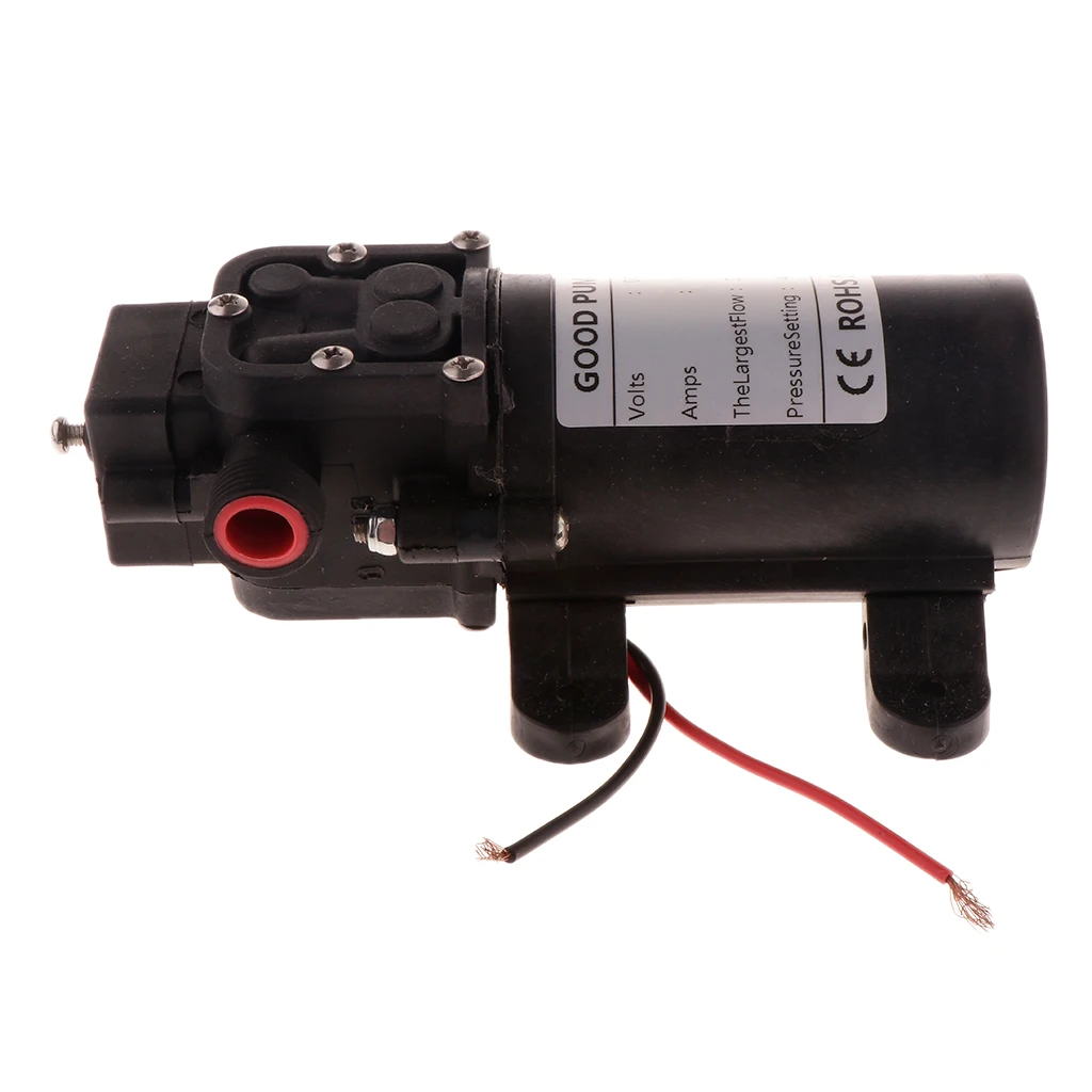 Dc12V /24 V Vízszivattyú Önmagában Alapozó Szivattyú Nagynyomású ...
