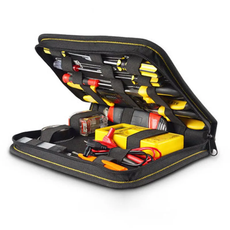 Electricians Hard Plate Tool Hand Bag Portable Electrician Bag 600D ...