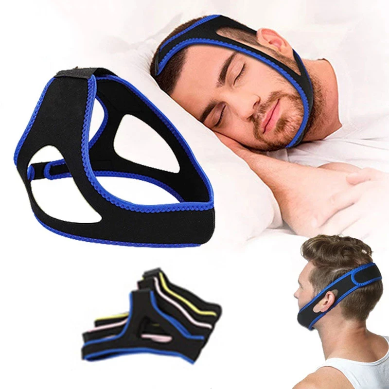 Anti Snoring Chin Strap Prevent Snore Stop Snoring Jaw Belt Sleep ...
