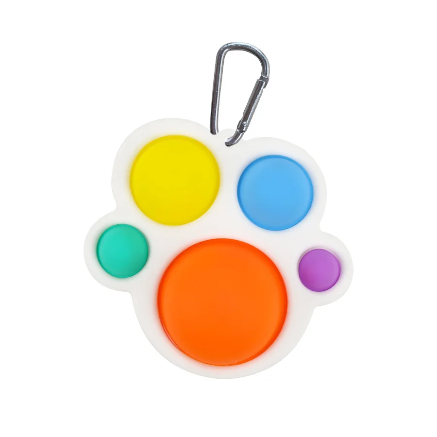 Pop It Newest Fidget Simple Dimple Toy Fat Brain Stress Relief Hand For ...