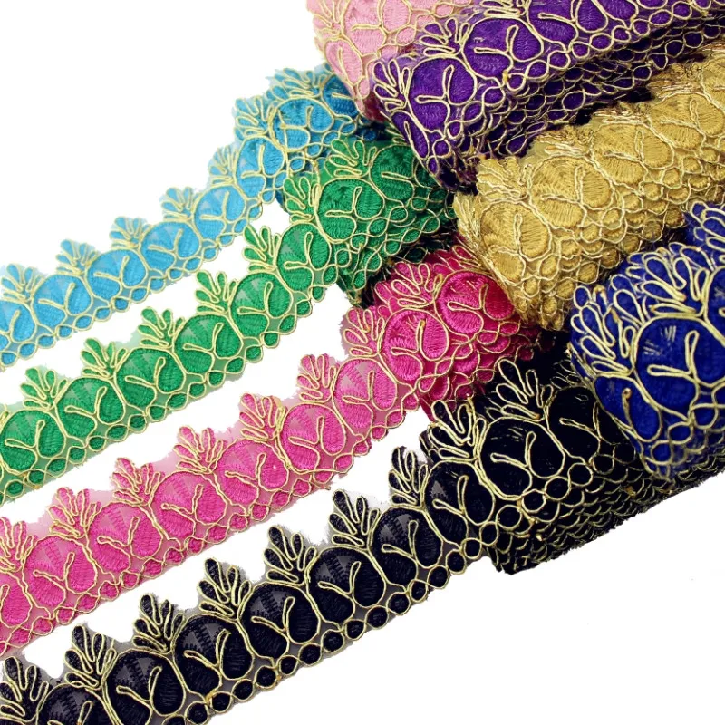 New-Arrival-3Yards-5cm-Width-Lace-Fabric-DIY-Crafts-Sewing-Decoration ...