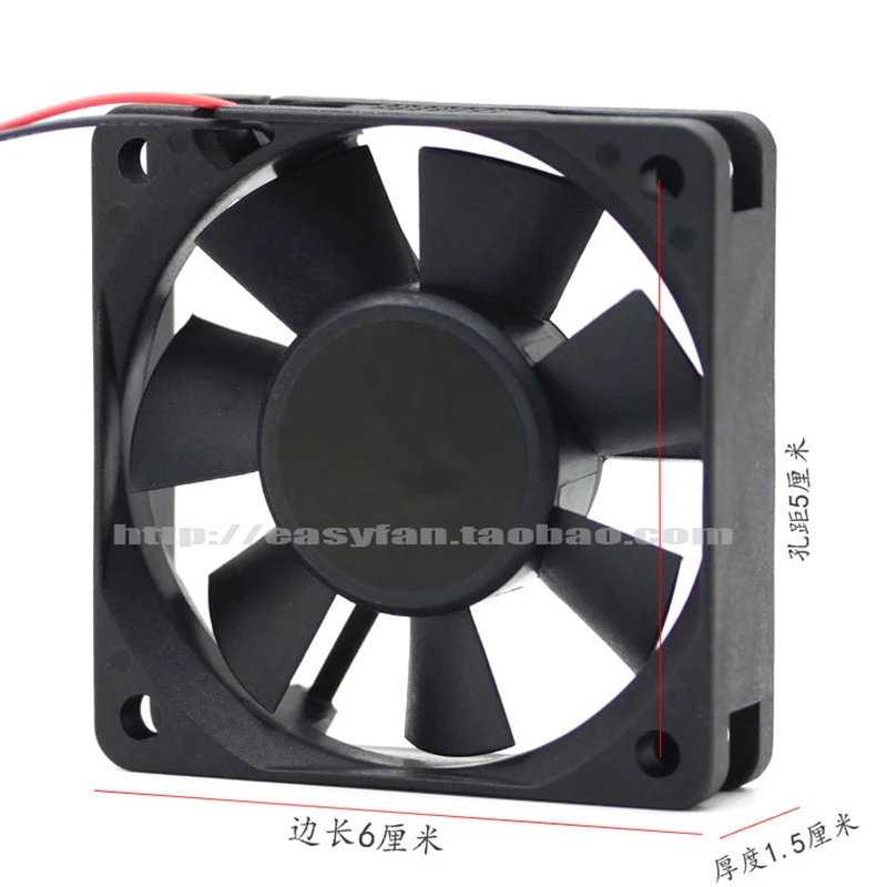 original DC12V 1.8W KDE1206PHV1 6cm 6015 magnetic levitation silent ...
