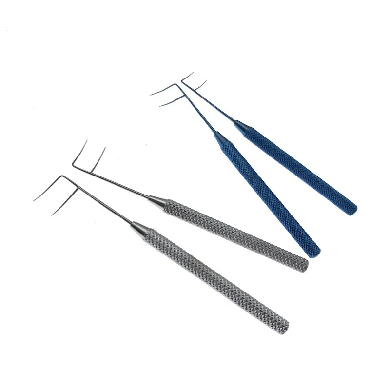 1set Trabeculotome set Titanium left Right Titanium stainless steel ...