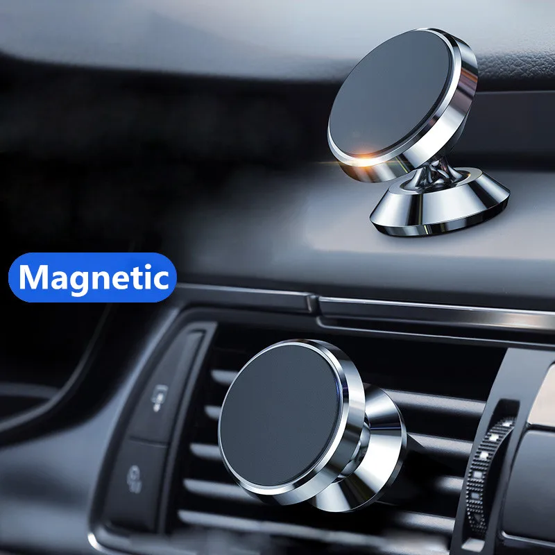 Universal-Magnetic-Car-Phone-Holder-Stand-For-iPhone-Samsung-Magnet ...
