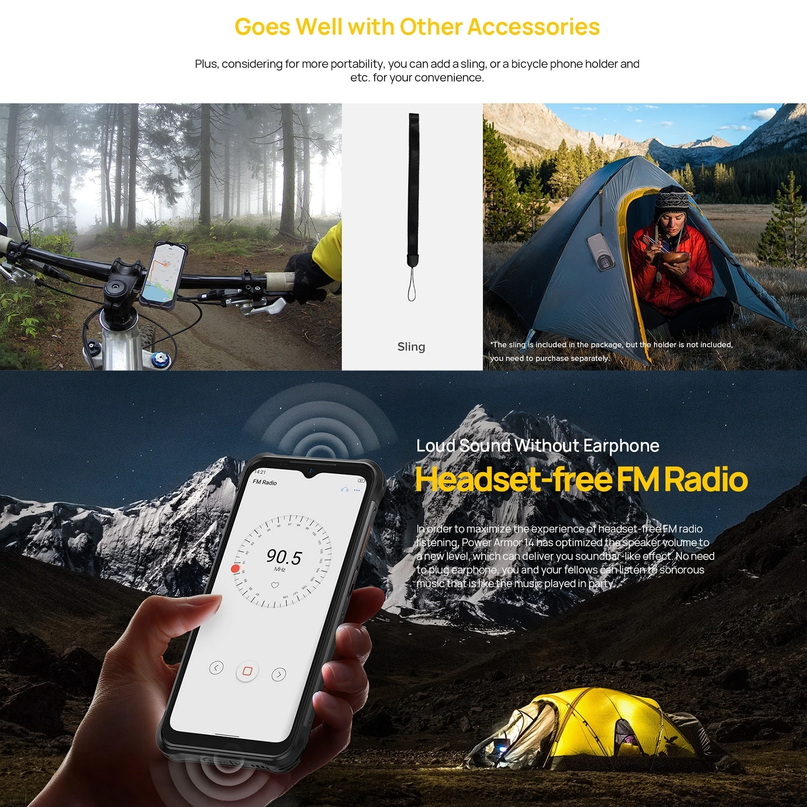 Ulefone Power Armor 14 IP69K Rugged Phone Android 11 Mobile Helio G35 ...