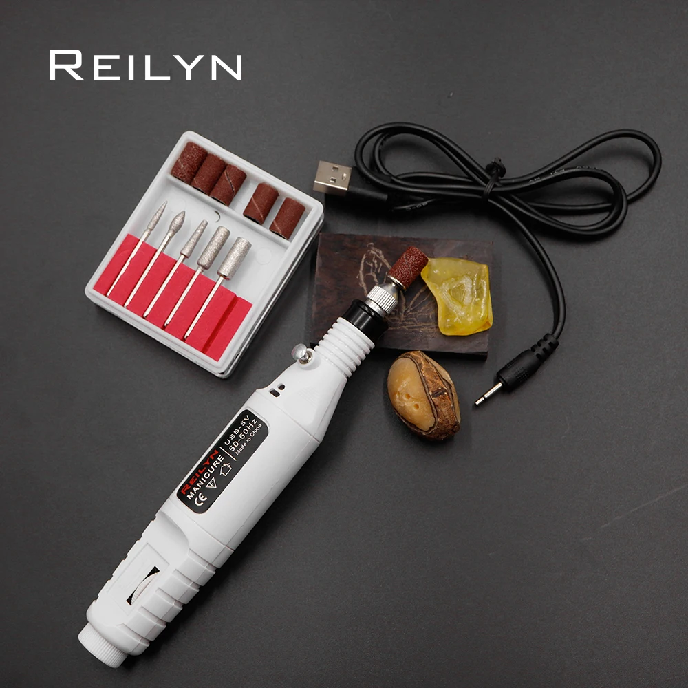 Electric-Nails-polisher-Manicure-Machine-Set-USB-Charging-Manicure-Nail ...