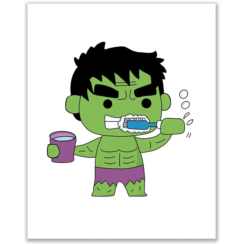 Cute Hulk Cartoon