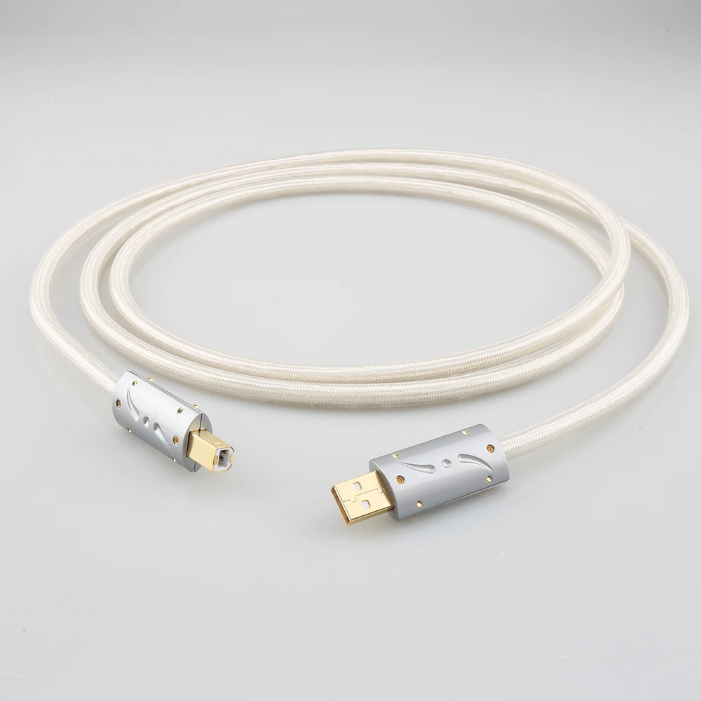 Audiocrast-Hi-End-A26-OCC-silver-plated-USB-audio-cable-data-USB-cable ...