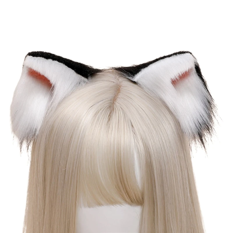 Realistic Cat Ears Headband