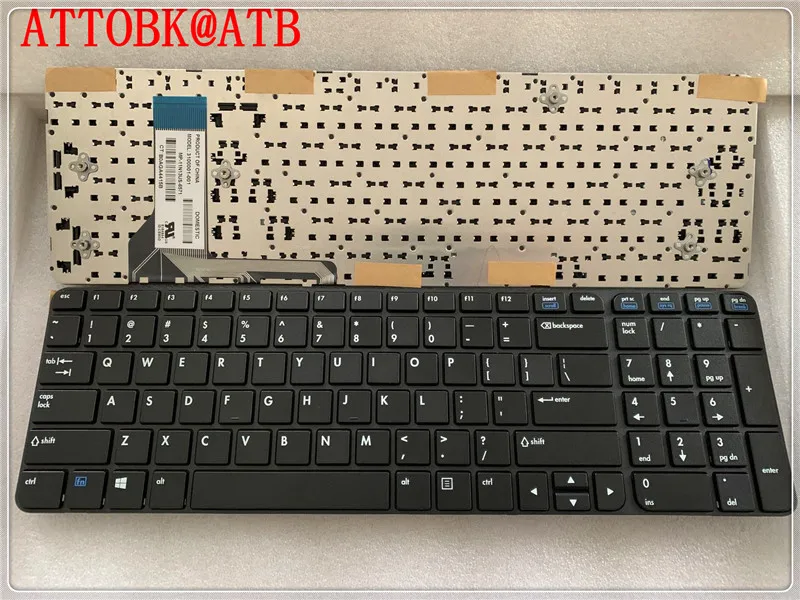 New English/french Keyboard For Hp Lcd 8500 Af644a Lcd8500 Us/fr Laptop ...