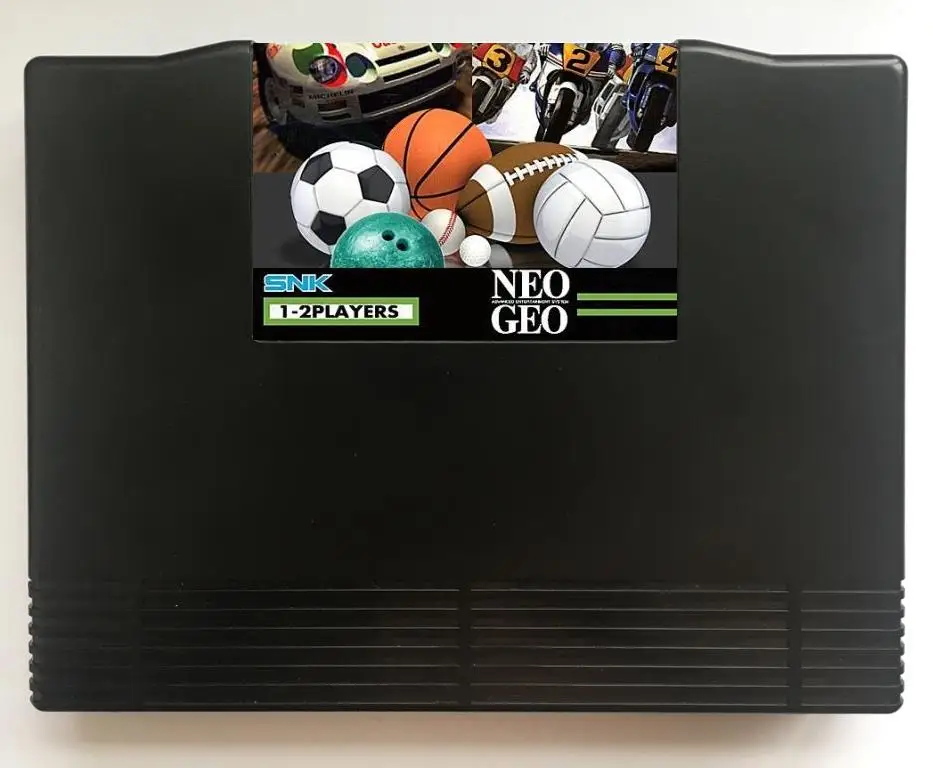NEOGEO AES で 28 1 スポーツコレクションゲームカートリッジと ShockBox ため SNK ネオジオ AES コンソール ...