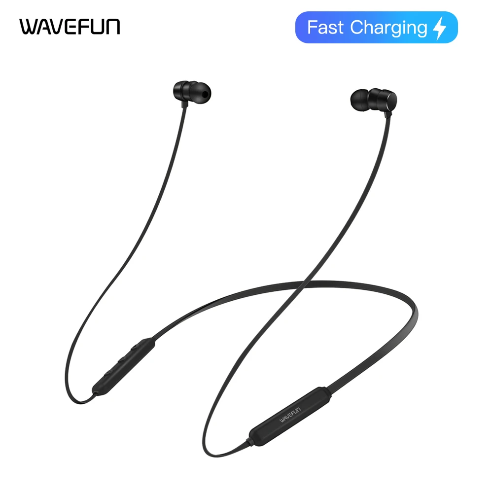 Wavefun Flex Pro Quick Charging Bluetooth Earphone Sports Wireless ...