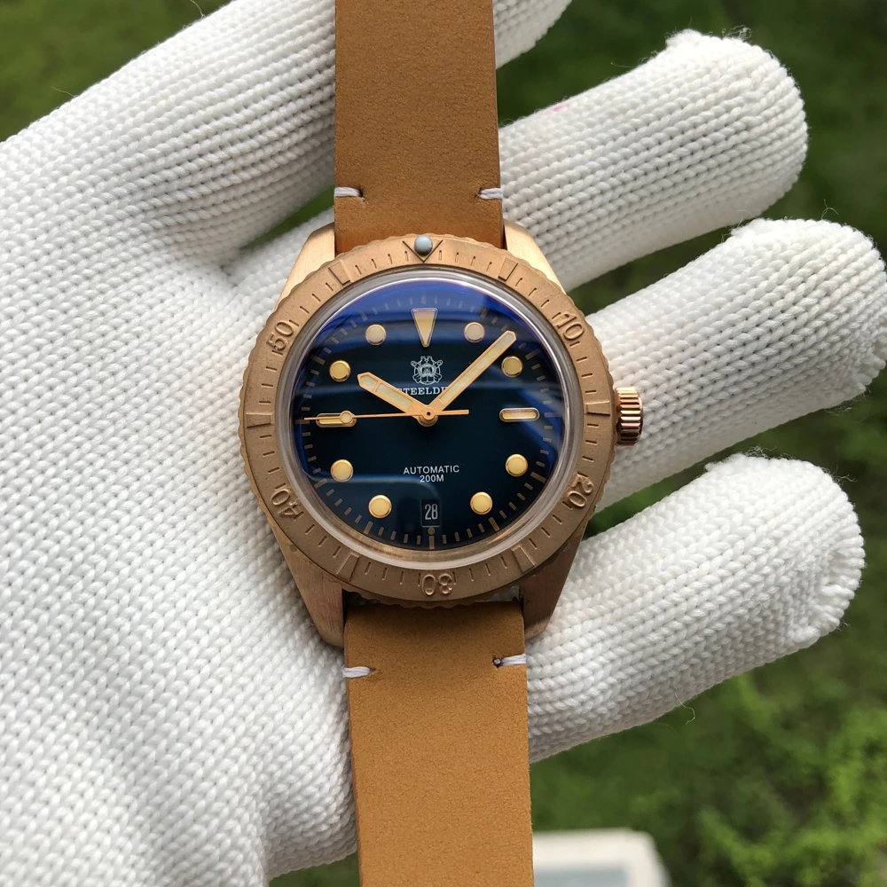 Steeldive 20bar Diving Watch Super Luminous Watch Sapphire Glass ...