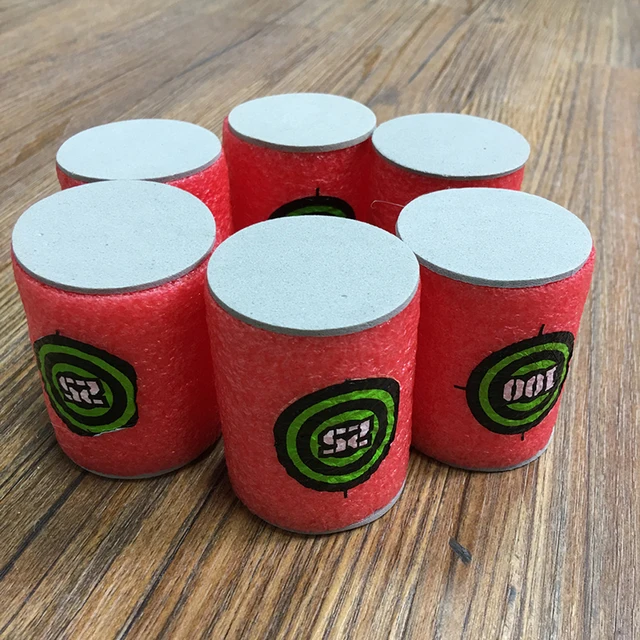 6Pcs Nerf Bullets Foam Bottle Bullet Training Toy Targets Shot Dart ...