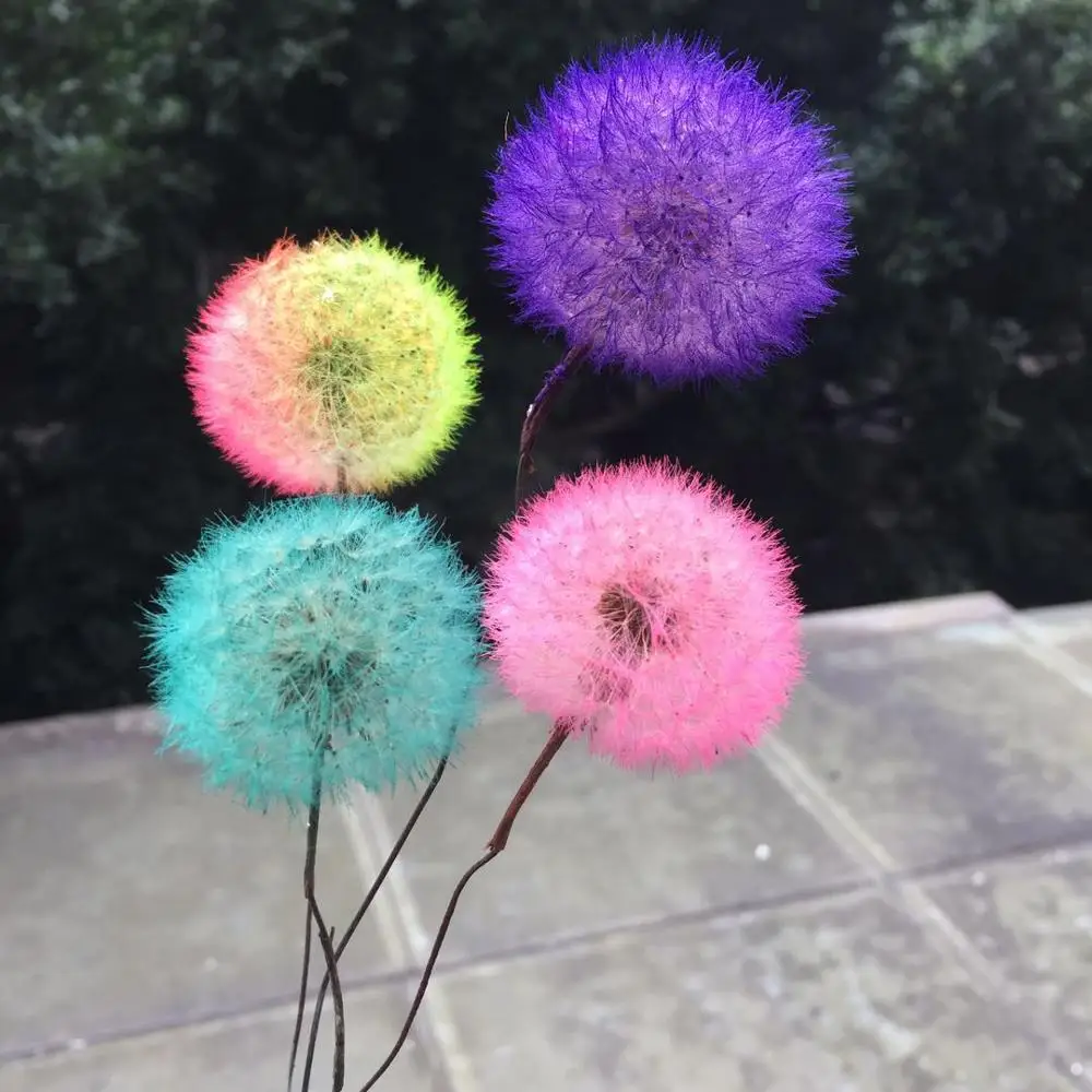 Artificial Dandelion Flowers | Decoration Accessories | Preserved ...