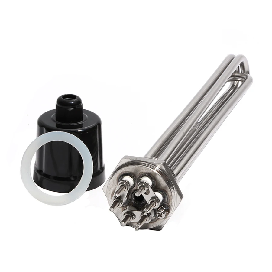 1 1/4" BSP/DN32/42mm Thread 3U Immersion Heater Heating Element with ...