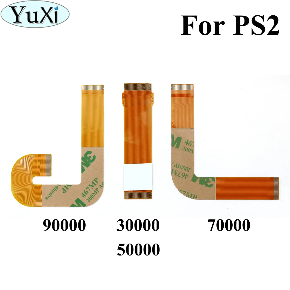YuXi For PS2 Flex Flexible Flat Ribbon Cable Laser Lens Connection SCPH ...