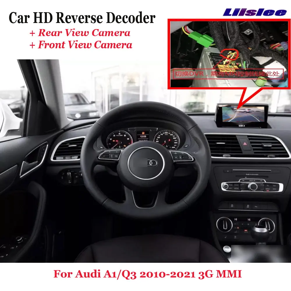 For-Audi-Q3-8U-2011-2018-Car-HD-Front-Rear-View-Backup-Reversing-Camera ...