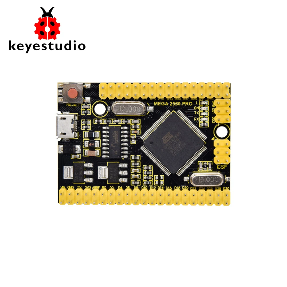Keyestudio Atmega2560-16au Mega Pro 2560 Controller Board For Arduino ...