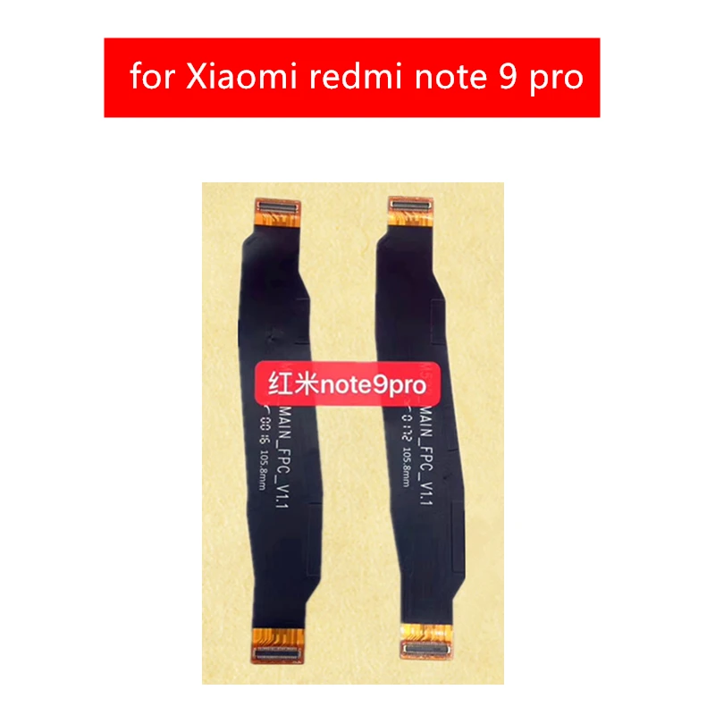 For Xiaomi Redmi Note 9 Pro Mainboard Flex Cable Main Board Motherboard ...