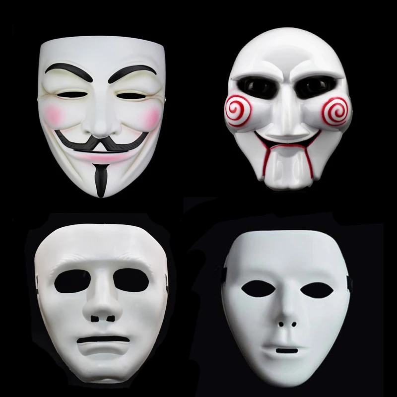 Party-Anonymous-Masks-Halloween-Movie-Theme-Face-Masks-For-Adult ...
