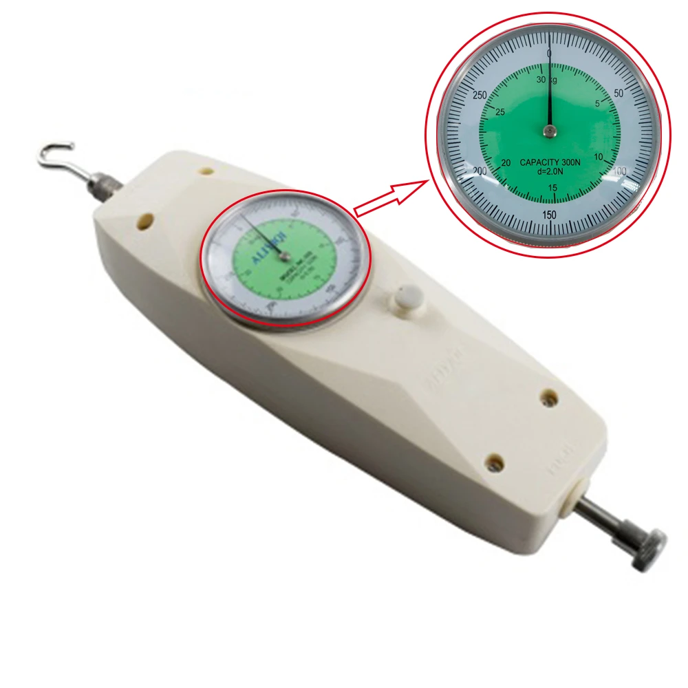 CHUNSHENN NK-30 30N Mechanical Analog Push Pull Force Gauge Meter ...