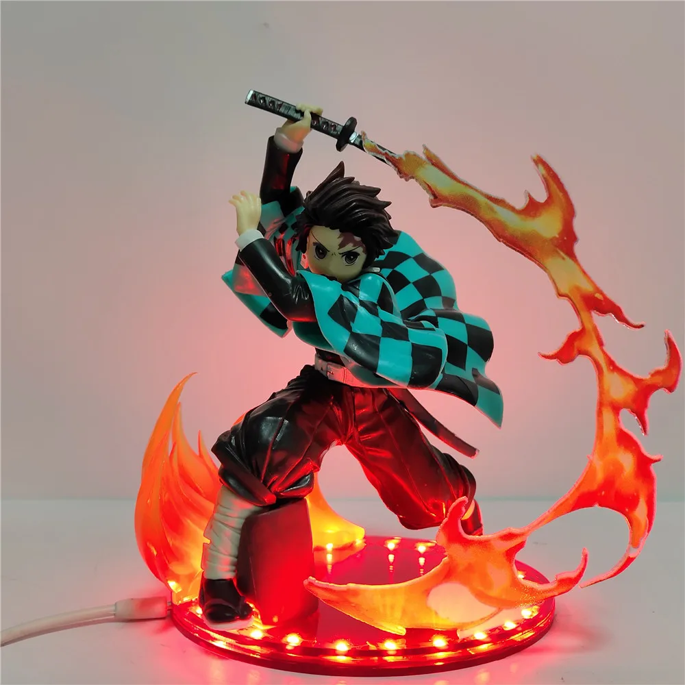 Demon Slayer Kamado Tanjirou LED Night Light Anime Kimetsu No Yaiba ...