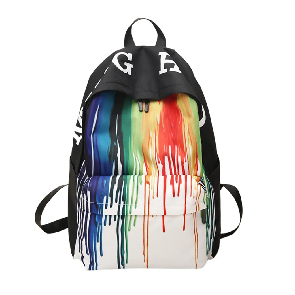 Rainbow Pride Dripping Paint Backpack (Various Colors) - Queerks™