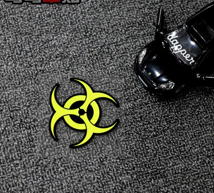 Zombie Biohazard Decal
