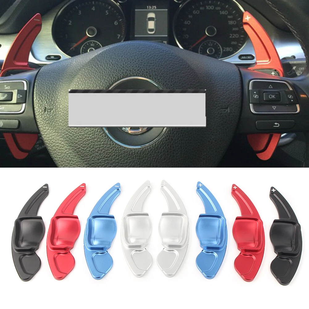 Car Steering Wheel Shift Paddle Alloy Extension Shifter For Volkswagen ...