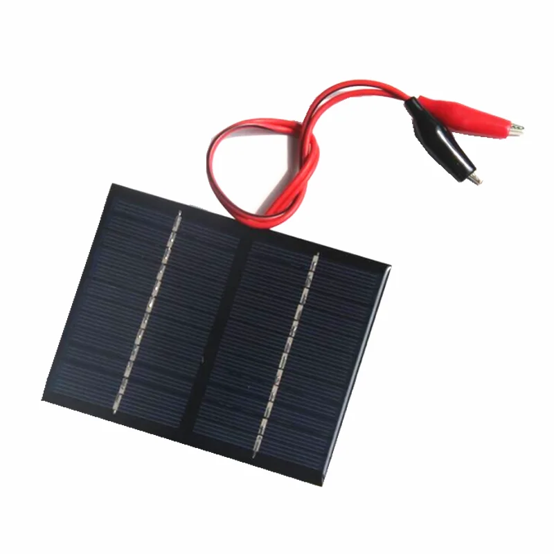 12V-1-5W-Polycrystalline-Silicon-Panel-Solar-Panel-Tiger-Clip-Solar-Toy ...