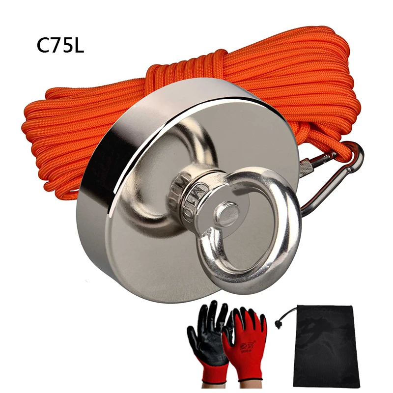 Neodymium Salvage Detecting Magnets | Salvage Strong Recovery Magnet ...