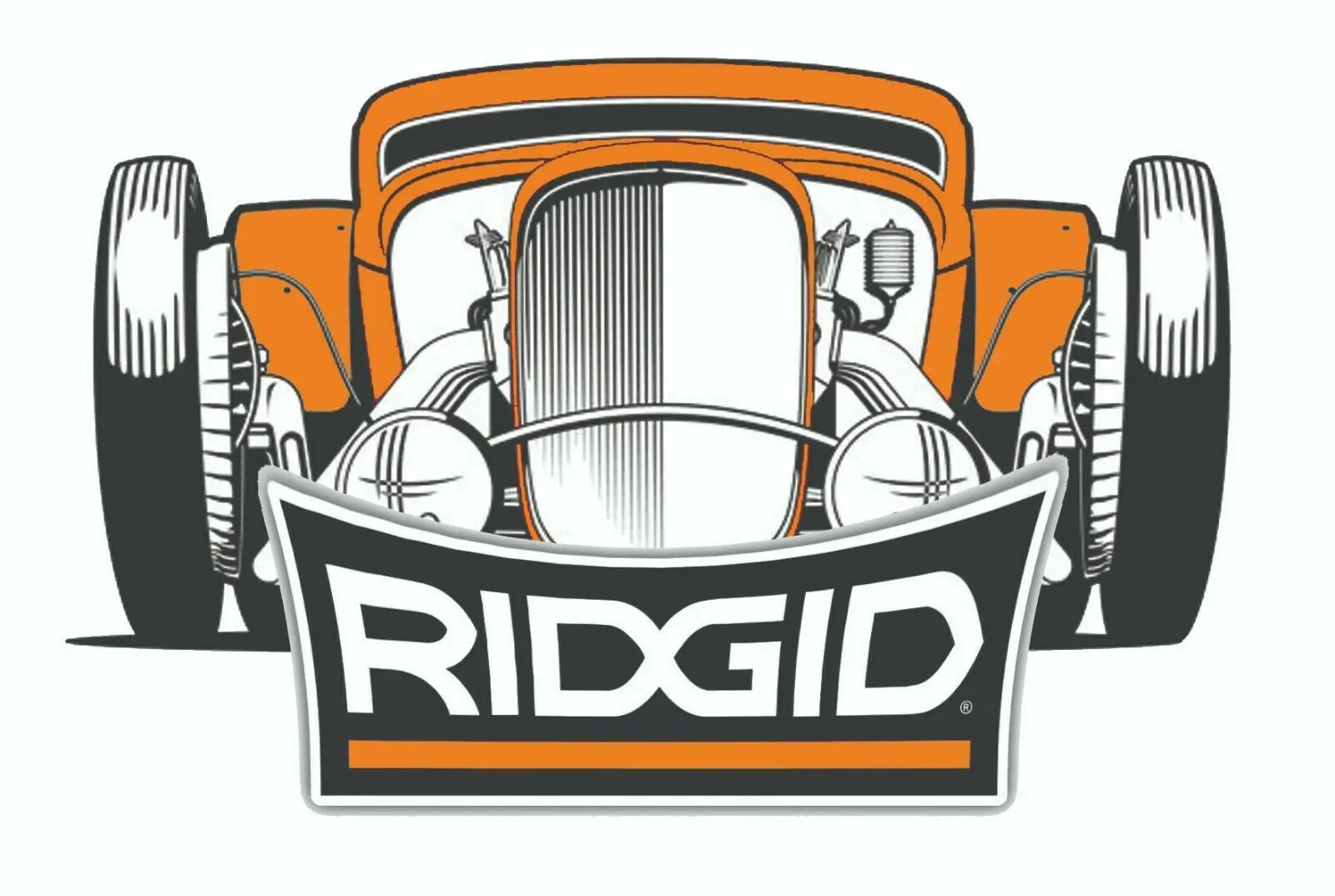 Car Decal Suitable For Ridgid Tools Sticker Decal Hot Rod Garage ...