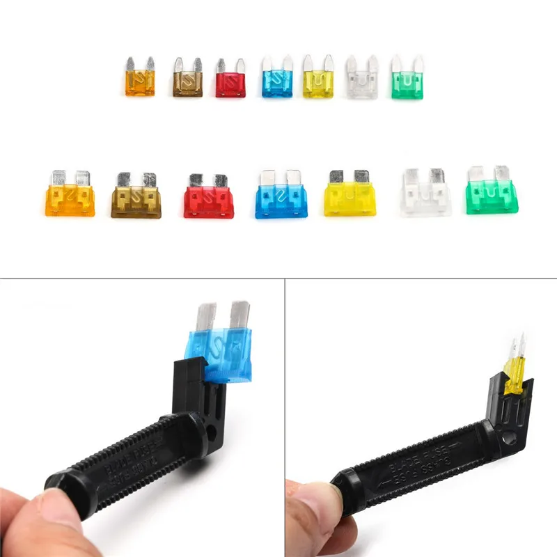 Fusible Voiture,Kit d'assortiment de fusibles pour voiture de taille ...