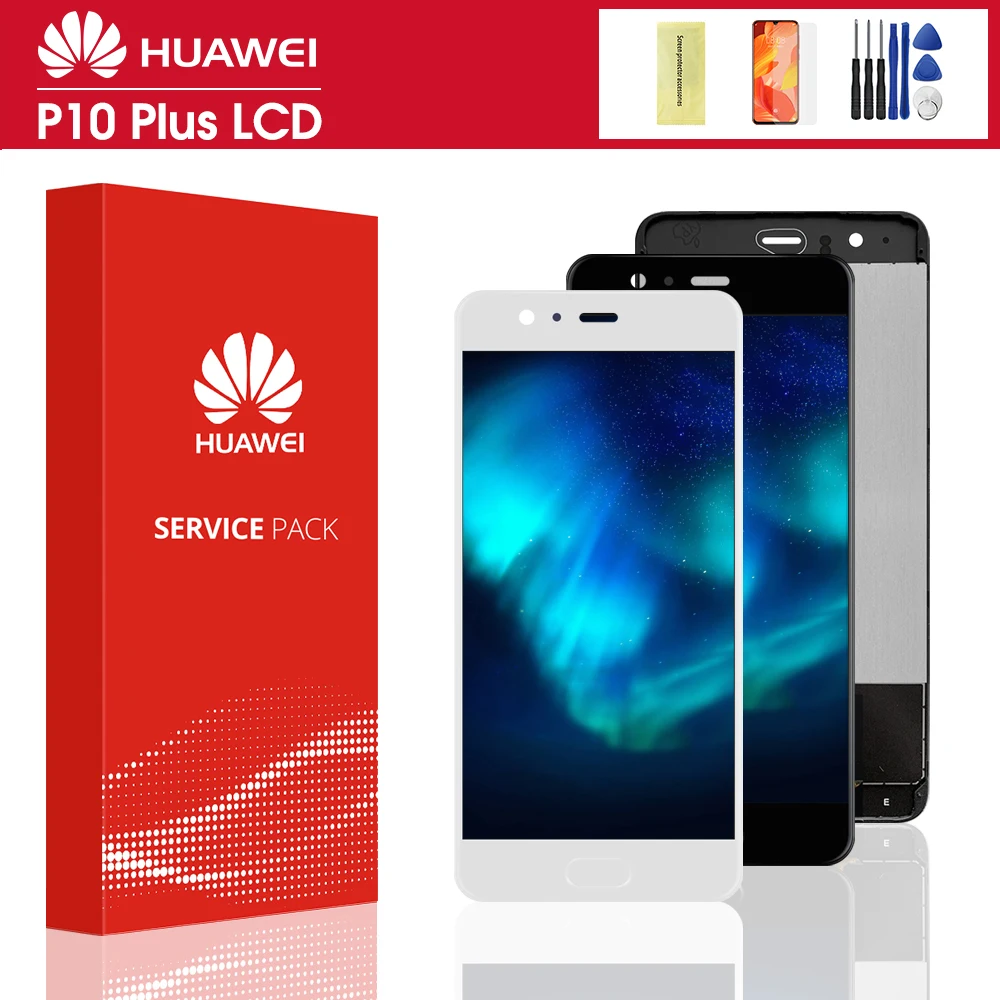 Pantalla táctil LCD para Huawei P10 Plus, repuesto de digitalizador con ...
