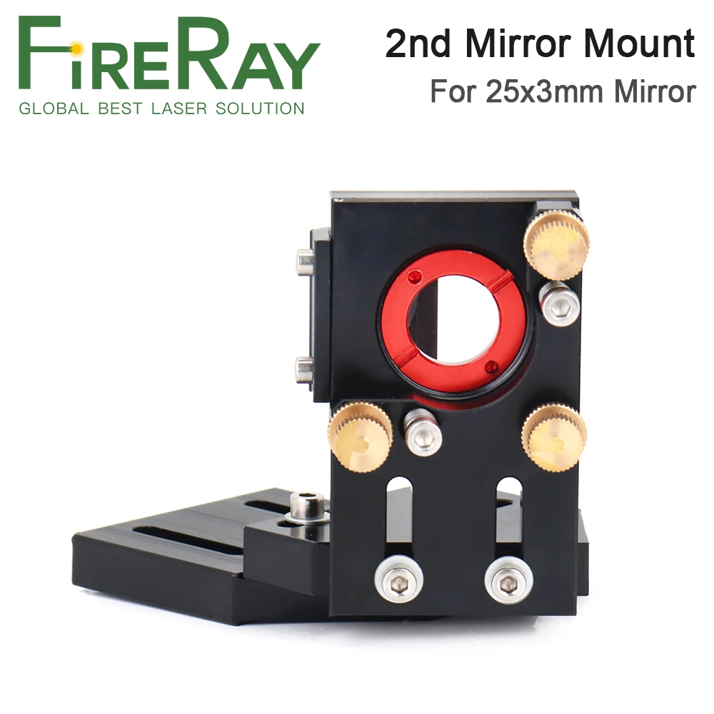 FireRay CO2 Laser Mount Reflective Mirror 25mm Laser Head Second Mirror ...