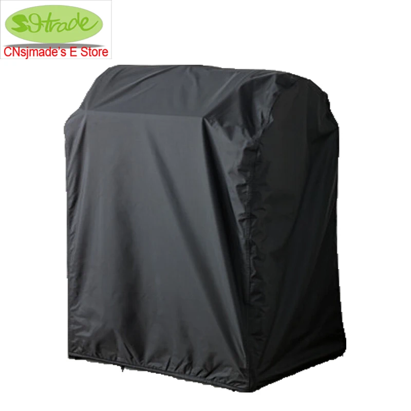 Custom Made Black BBQ Protective Covers, Waterproofed BBQ Patio Covers ...