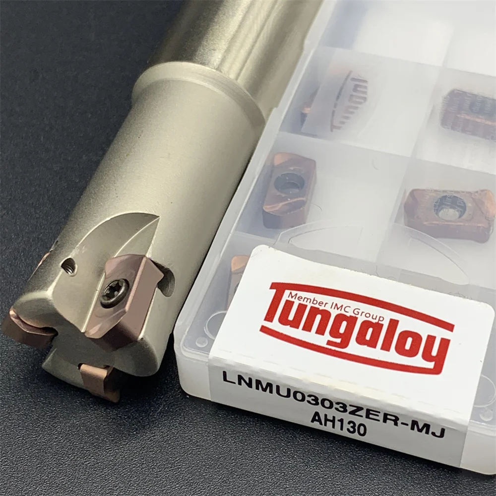 10PCS-LNMU0303ZER-MJ-AH725-AH130-LY7010-LY8020-milling-insert-1PC ...