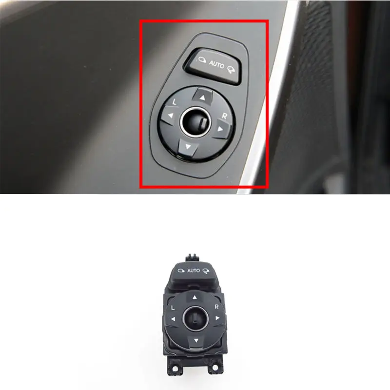 Electric Mirror Folding Switch Rear View Lens Adjustment Button Switch ...
