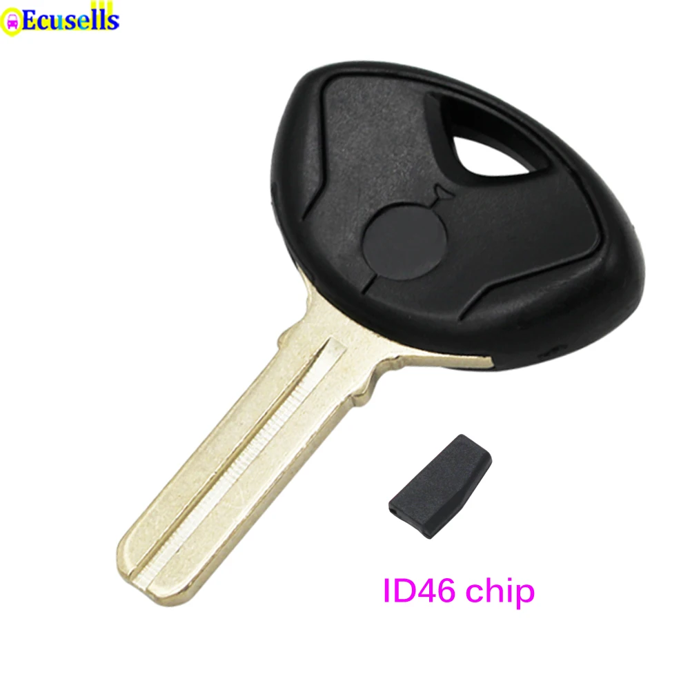 Motorcycle MOTORBIKE transponder key with blank chip ID46 PCF7936 ...