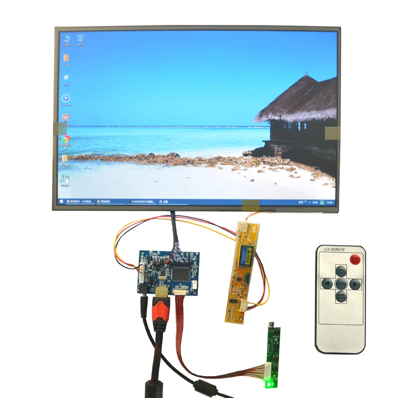 HDMI LVDS LCD Controller Board Kit Plus 15.4inch B154PW01 B154PW02 ...