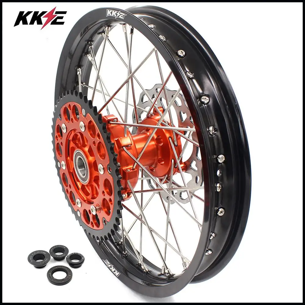 Kke Rear 2.15*18" Cush Drive Enduro Wheel Rim Set For Ktm Exc Exc-f Exc ...
