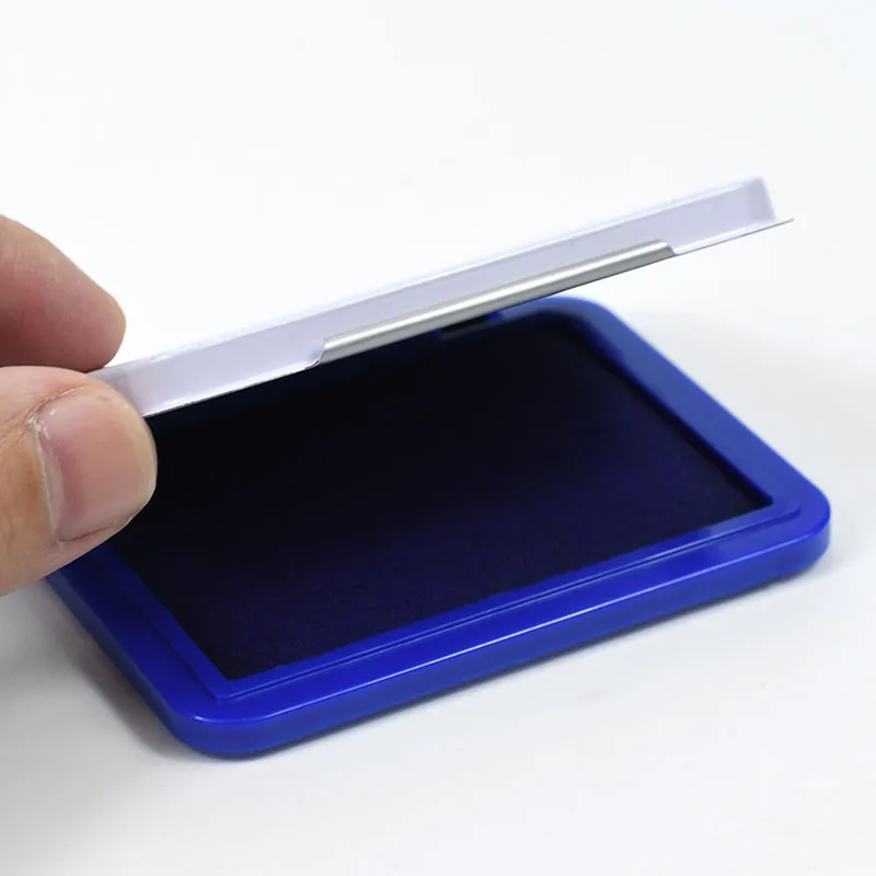 Tampon décoratif,Pâte d'encre rouge de calligraphie, boîte carrée ...