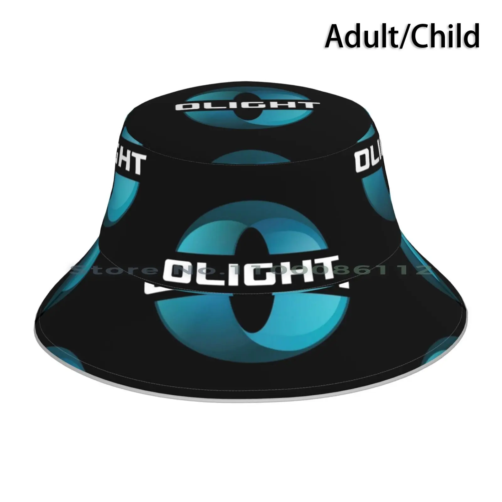 Olight Bucket Hat Sun Cap Flashlight Foldable Outdoor Fisherman Hat ...