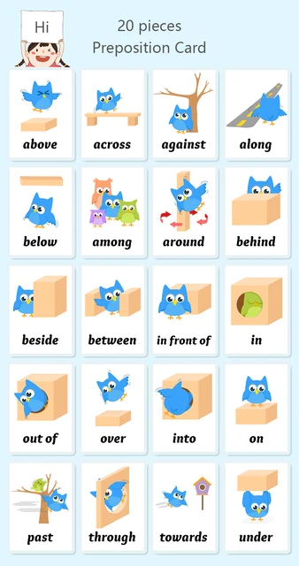 Preposition Picture Cards