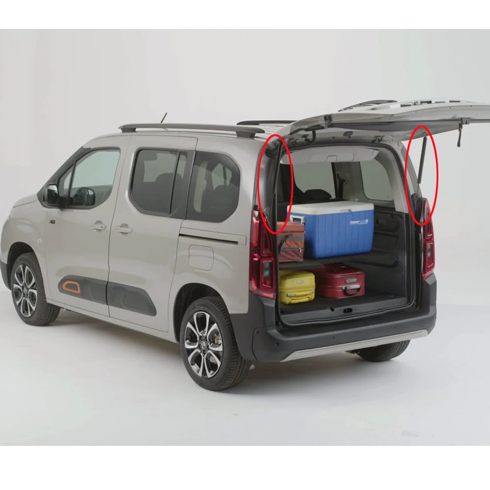 2X TAILGATE BOOT GAS STRUTS FOR PEUGEOT PARTNER TEPEE CITROEN BERLINGO ...