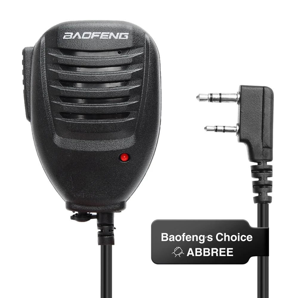 Original Baofeng Handheld Microphone Speaker Mic For Baofeng Walkie ...