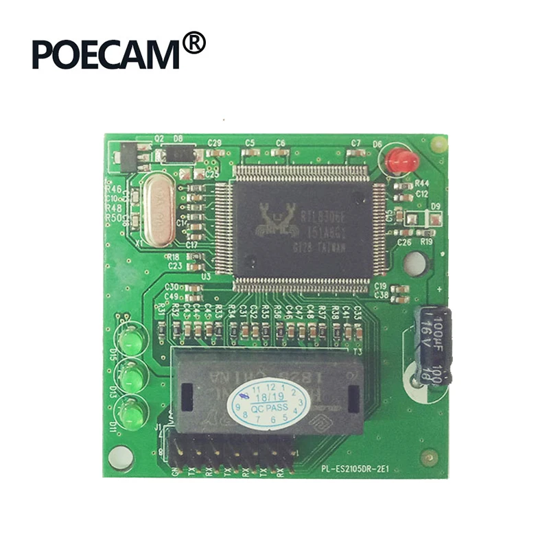 3-port-Ethernet-switch-Network-ports-for-14pin-header-Realtek-chip ...