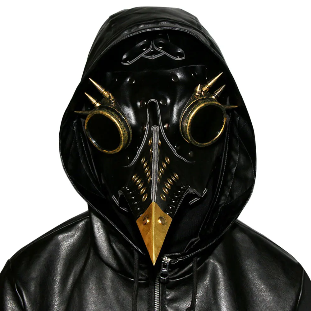 Anime Steampunk Plague Doctor Cosplay Bird Beak Masks - AllCosplay.com