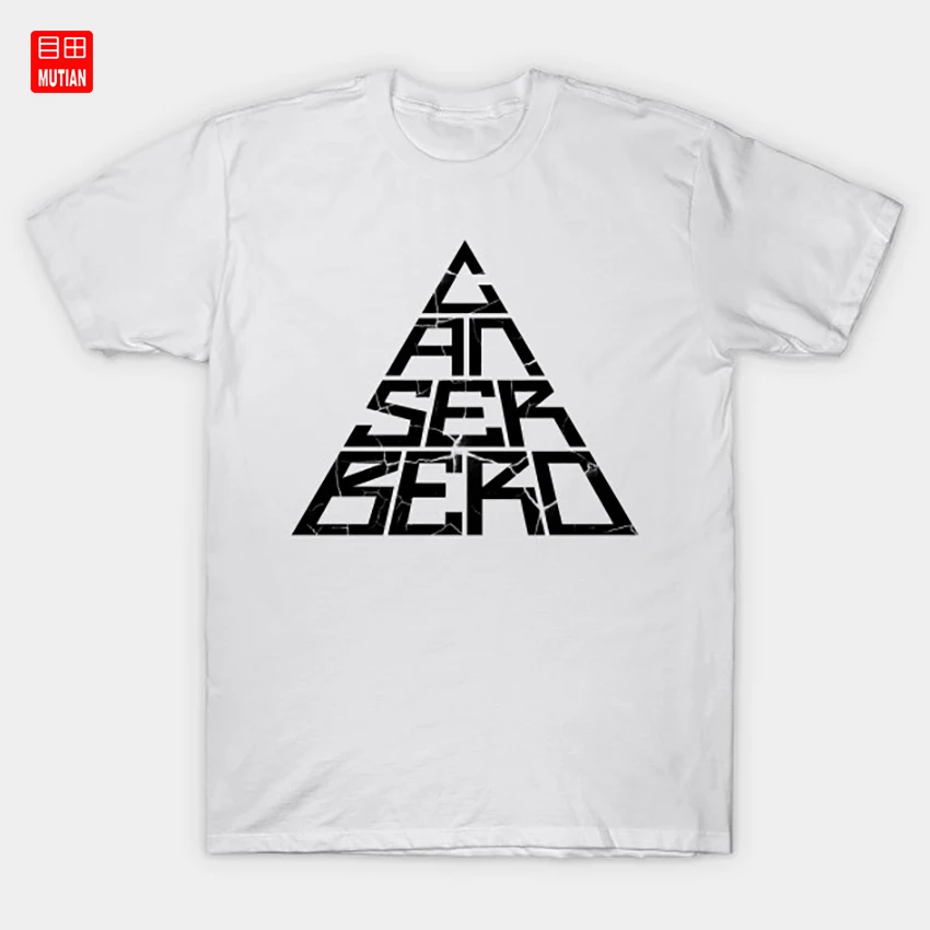 Canserbero-camiseta negra con Logo, camisa de Rap Hip Hop